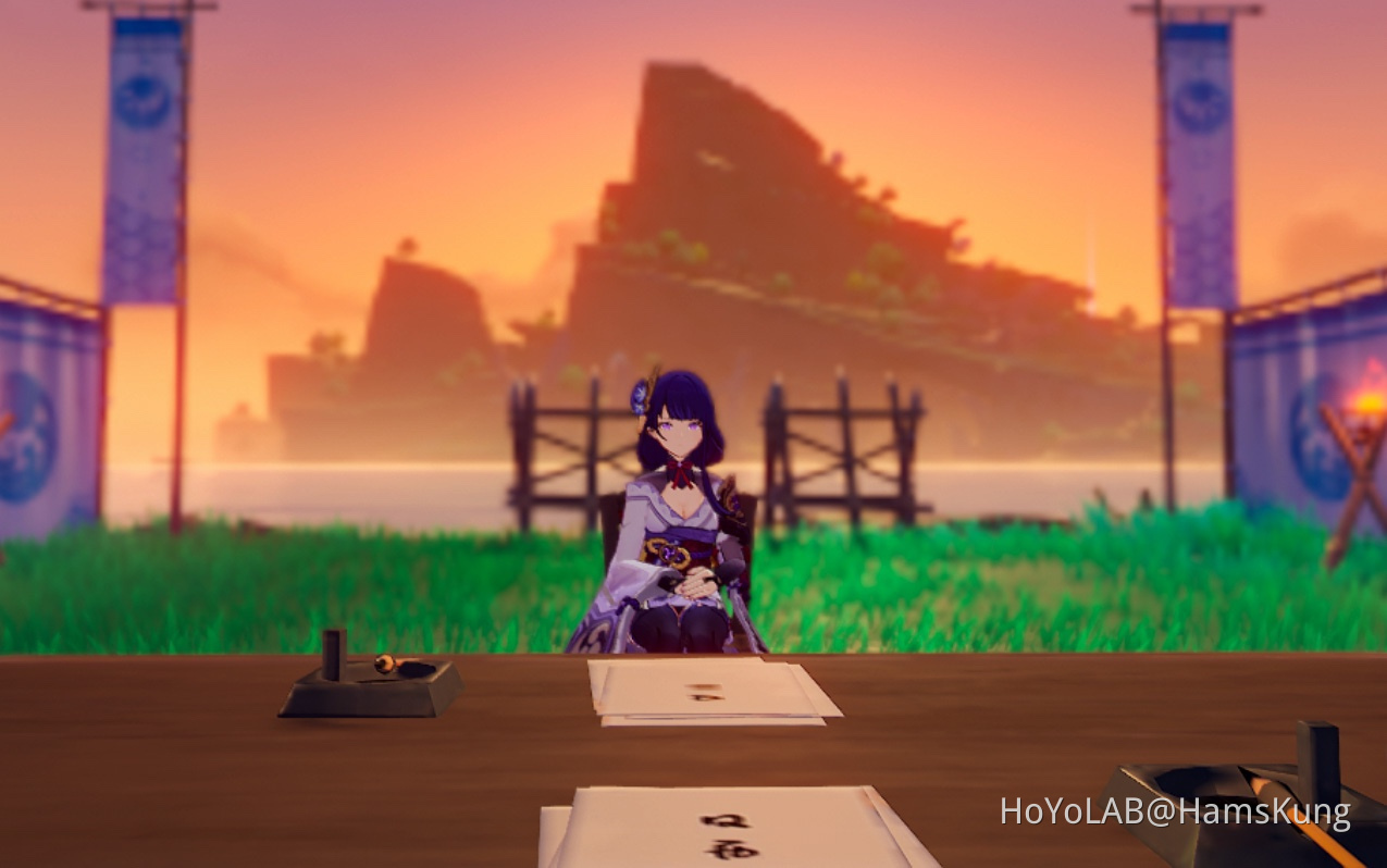 Talking with Ei-Chan Genshin Impact | HoYoLAB