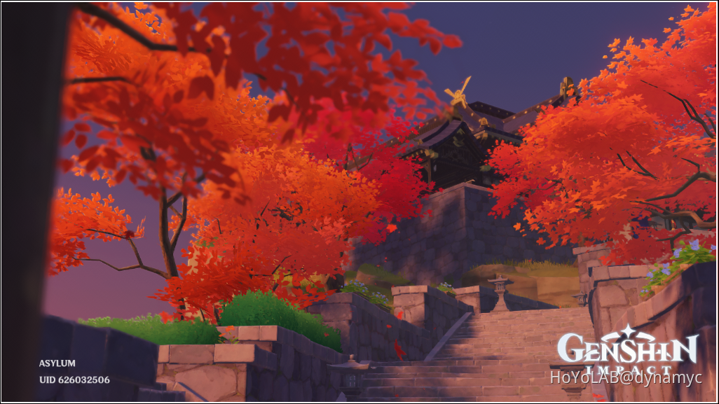 inazuma maple trees Genshin Impact | HoYoLAB