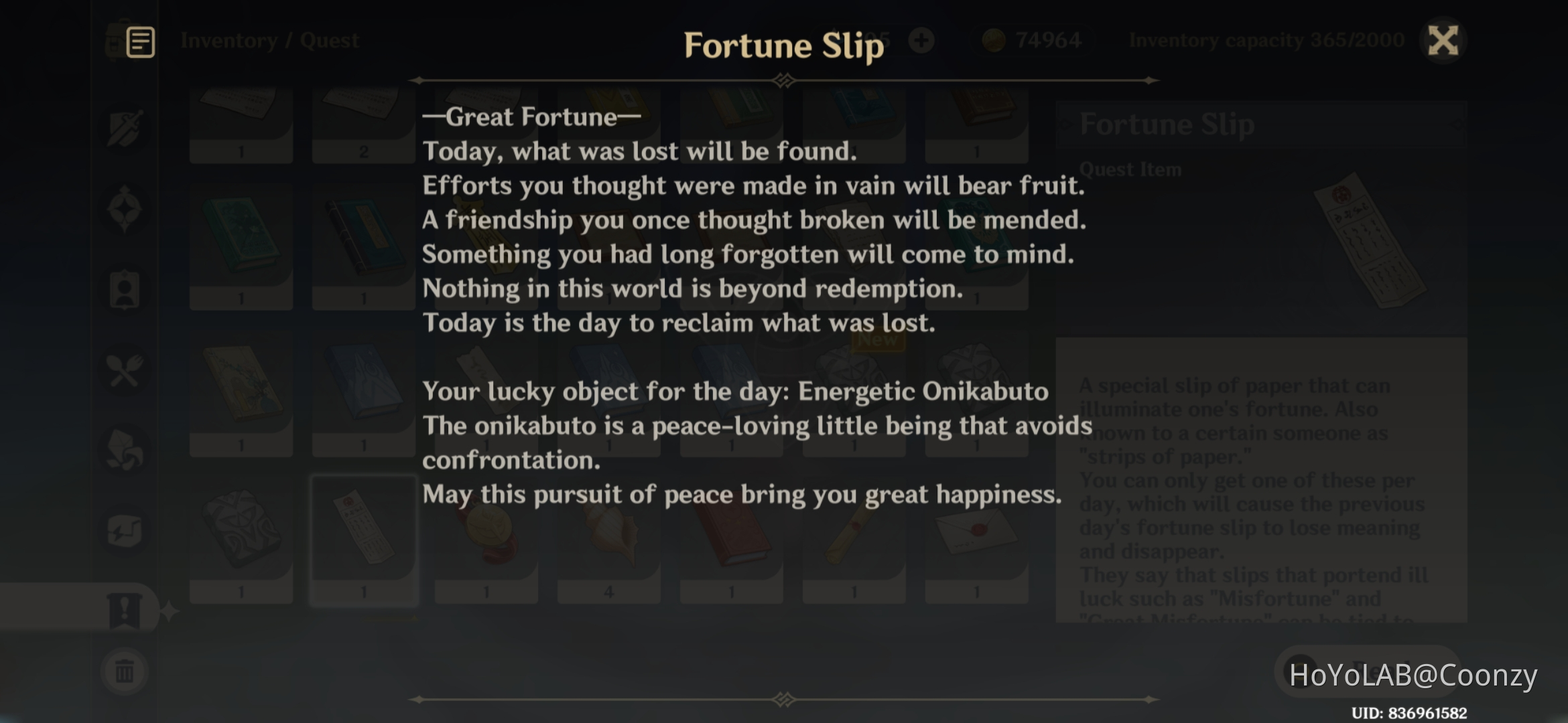 The Power of Fortune Slip 🤞🏻 Genshin Impact | HoYoLAB