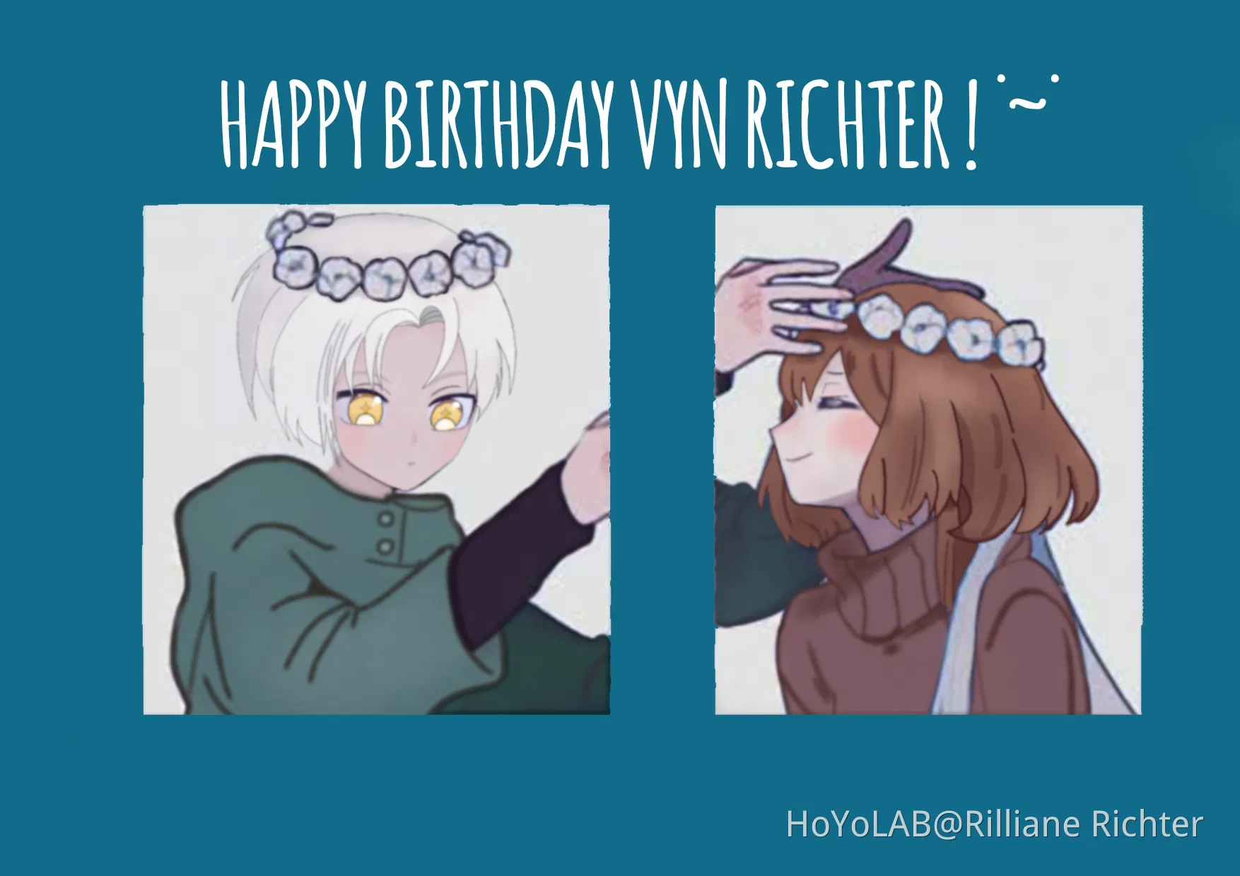 VYN RICHTER BIRTHDAY SPECIAL FANART ! Tears of Themis | HoYoLAB