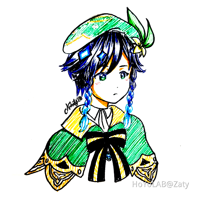 Fanart venti! Genshin Impact | HoYoLAB
