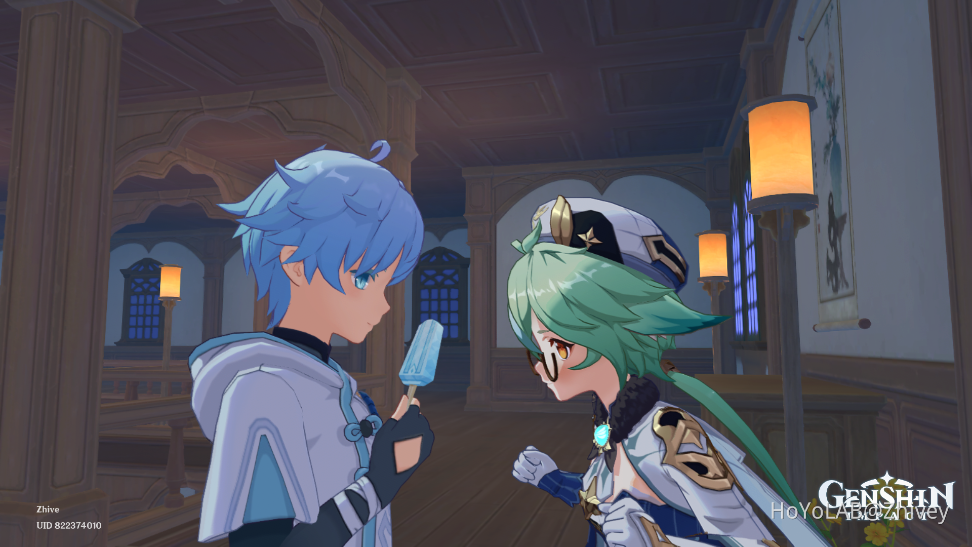 Why is it blue? Genshin Impact | HoYoLAB