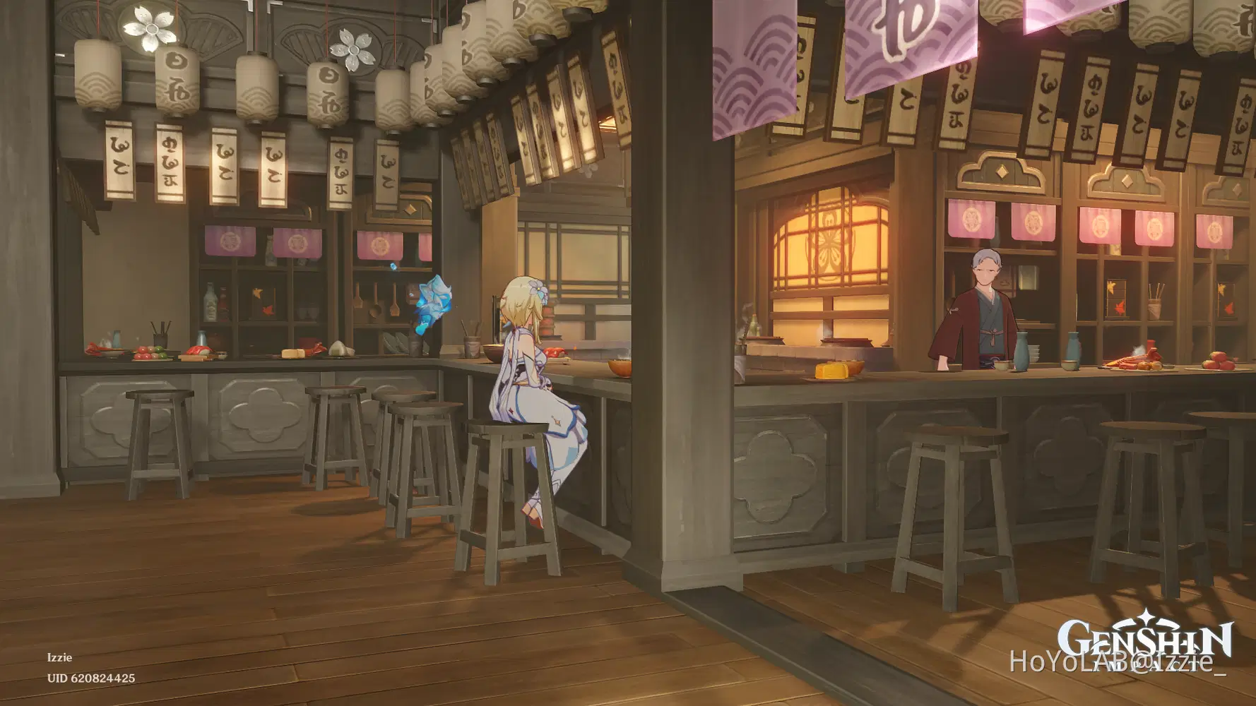 Did you know you can go inside Uyuu Restaurant? Genshin Impact | HoYoLAB