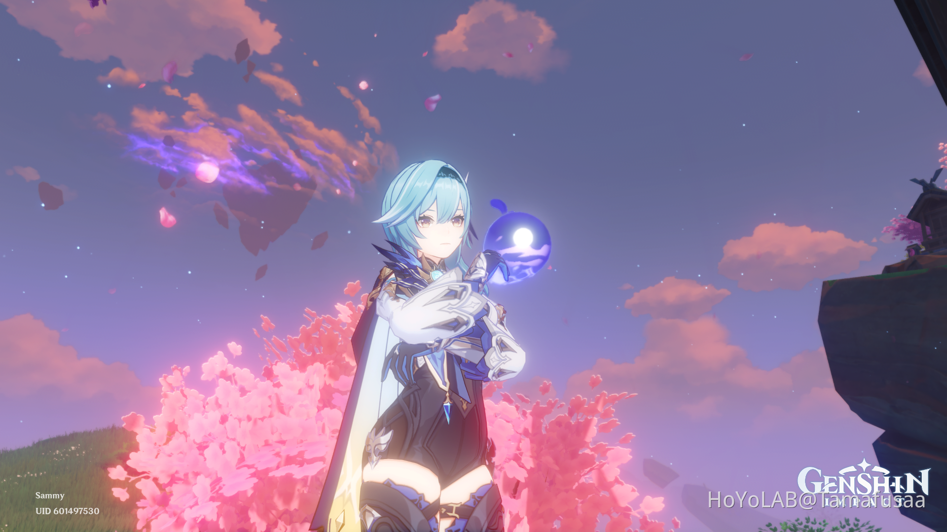 Eula at Neko Shrine Genshin Impact | HoYoLAB