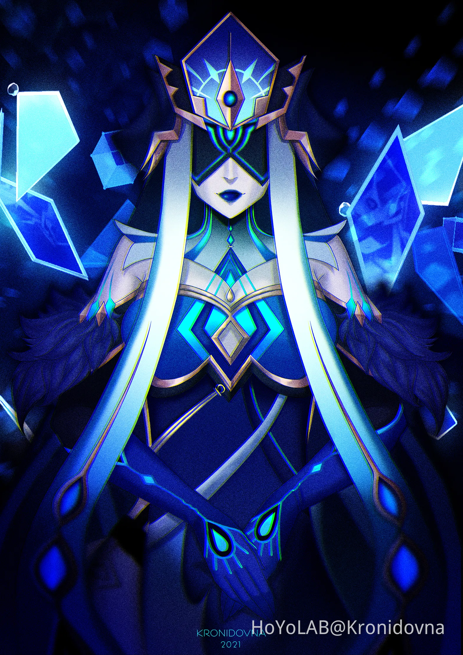 Fatui Mirror Maiden FAN-ART Genshin Impact | HoYoLAB