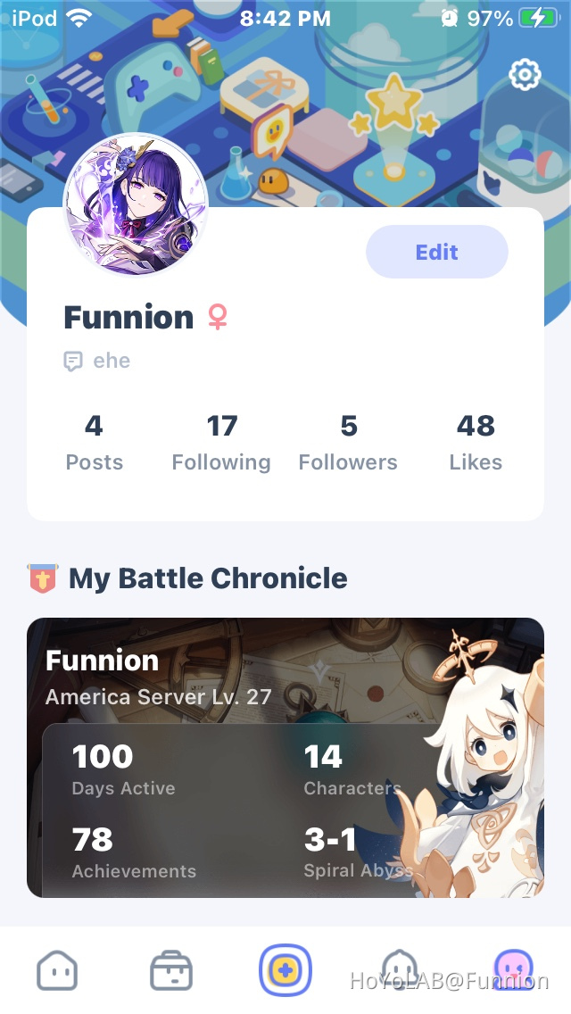 100 DAYS ACTIVE WOOOO🎉 Genshin Impact | HoYoLAB