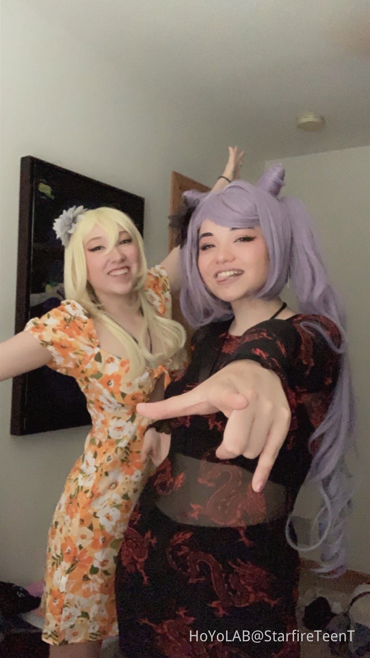 Lumine and Keqing modern outfits Genshin Impact | HoYoLAB