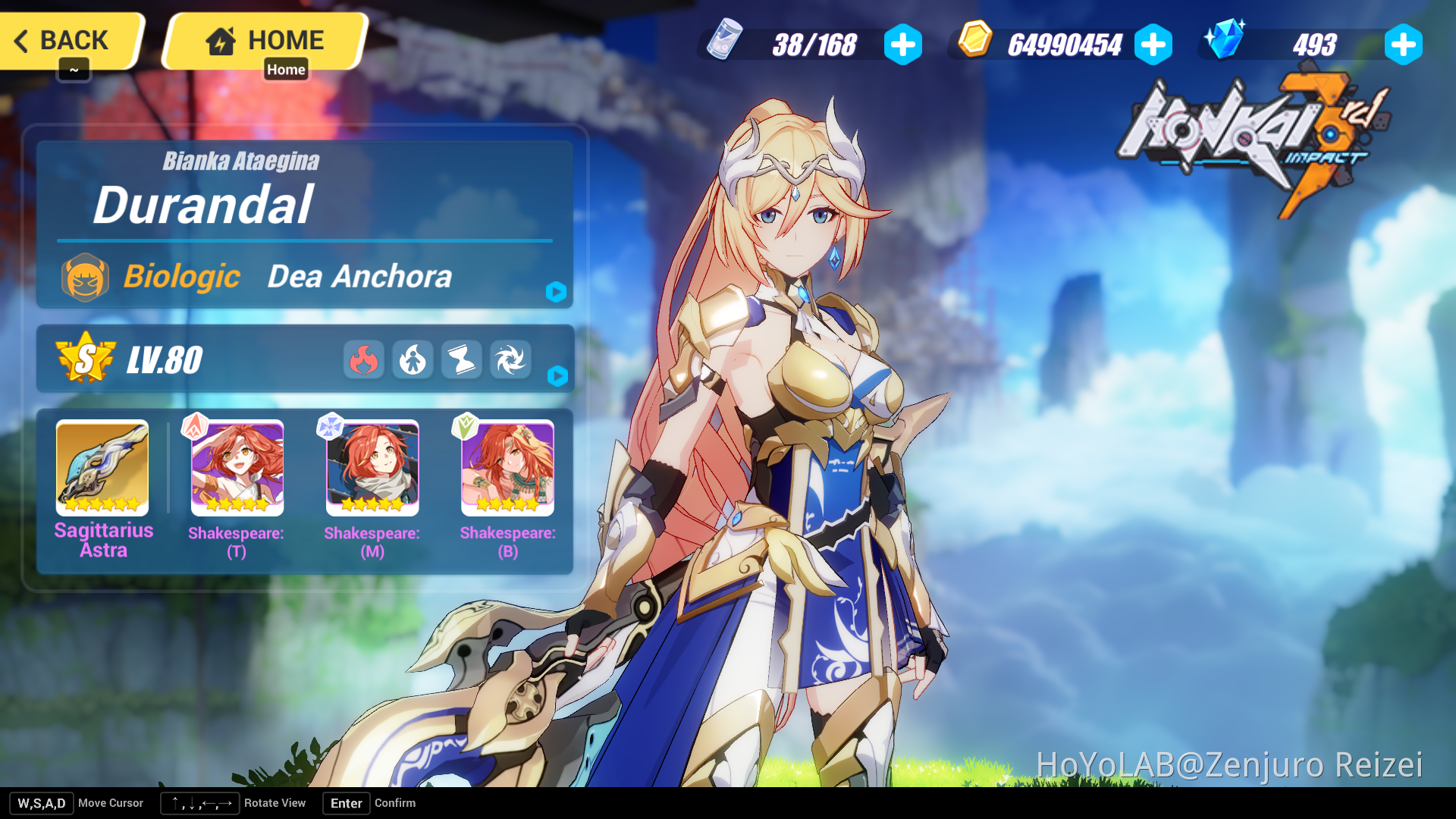 My Dea Anchora Full Set Honkai Impact 3rd | HoYoLAB