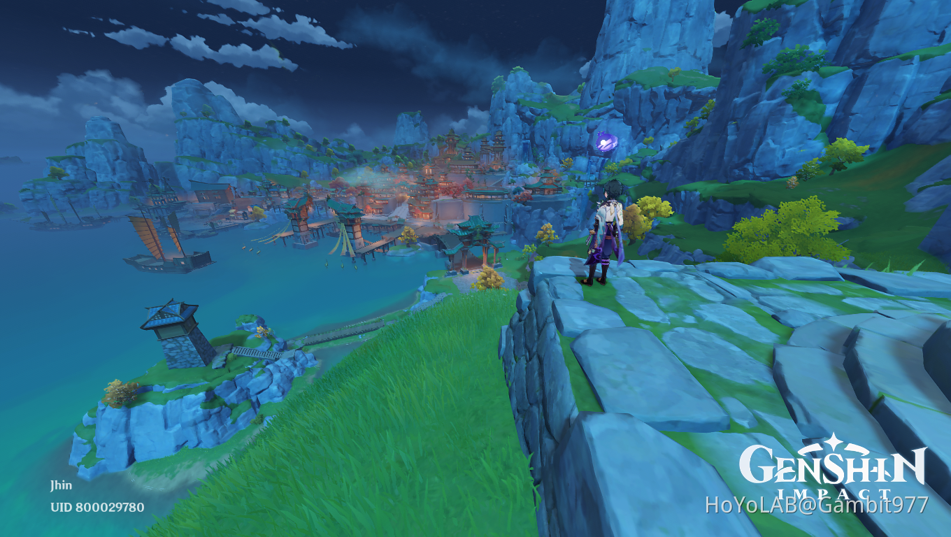 The night when lanterns flew Genshin Impact | HoYoLAB