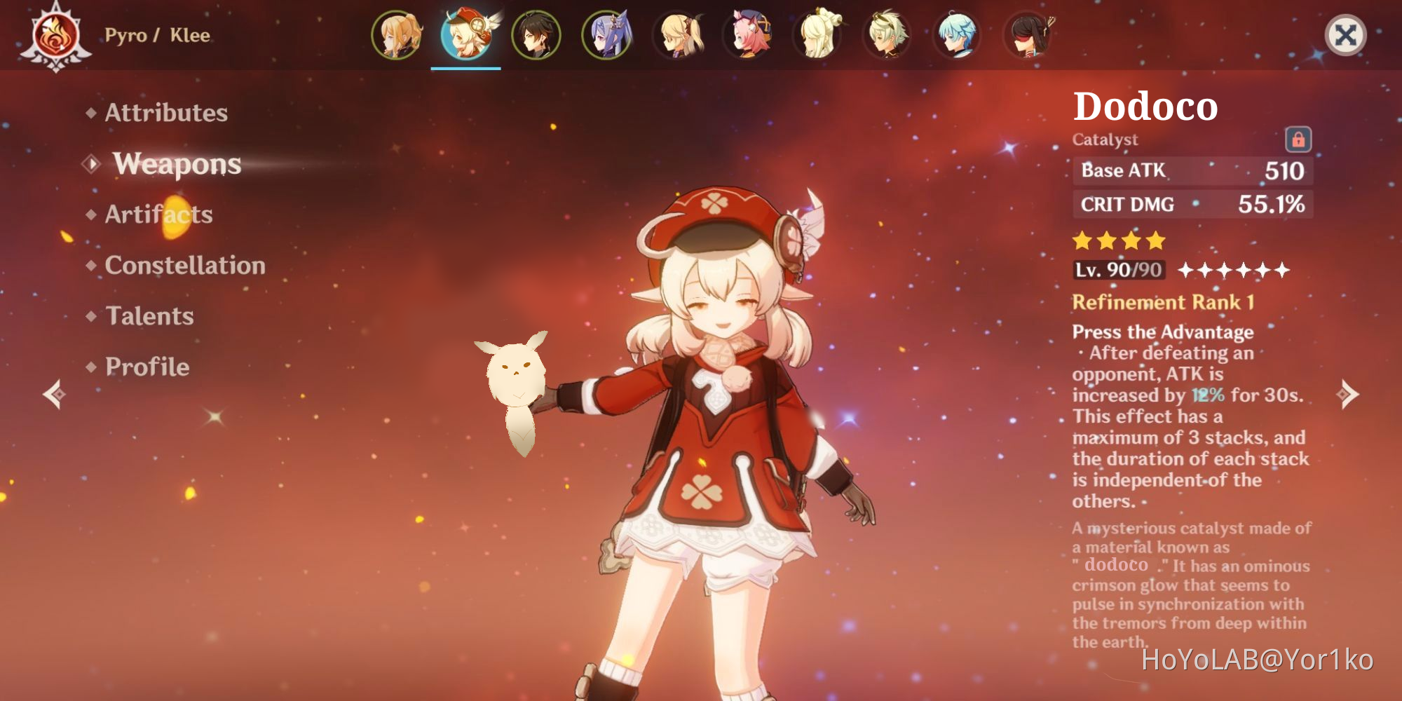 Dodoco (new weapon coming) Genshin Impact | HoYoLAB