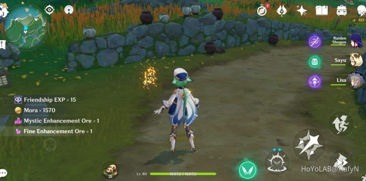 150 XP Friendship ++ & free 50 fowl (Inazuma spot - Konda Vill.) #tips ...