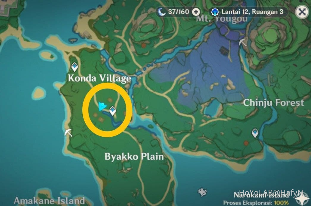 150 XP Friendship ++ & free 50 fowl (Inazuma spot - Konda Vill.) #tips ...