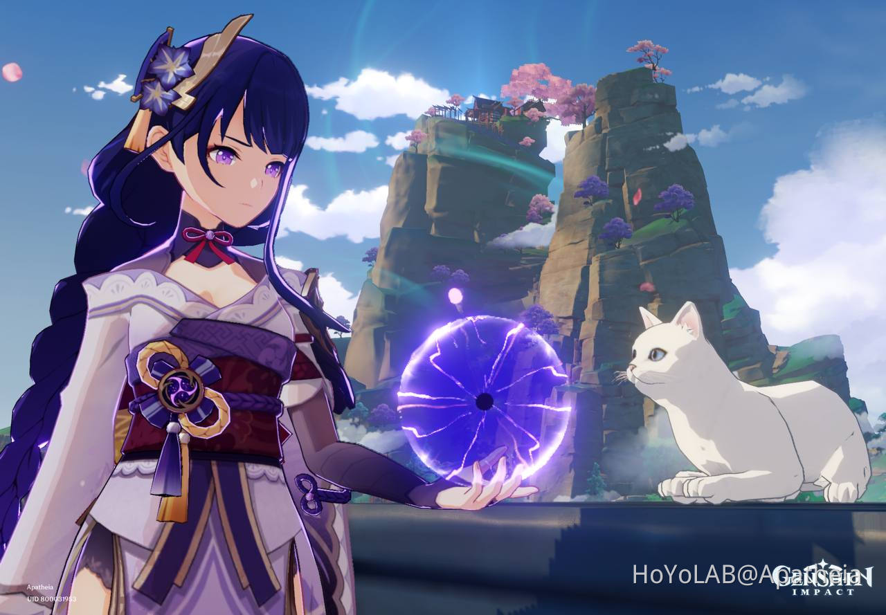 Raiden Shogun and the Neko p2 Genshin Impact | HoYoLAB