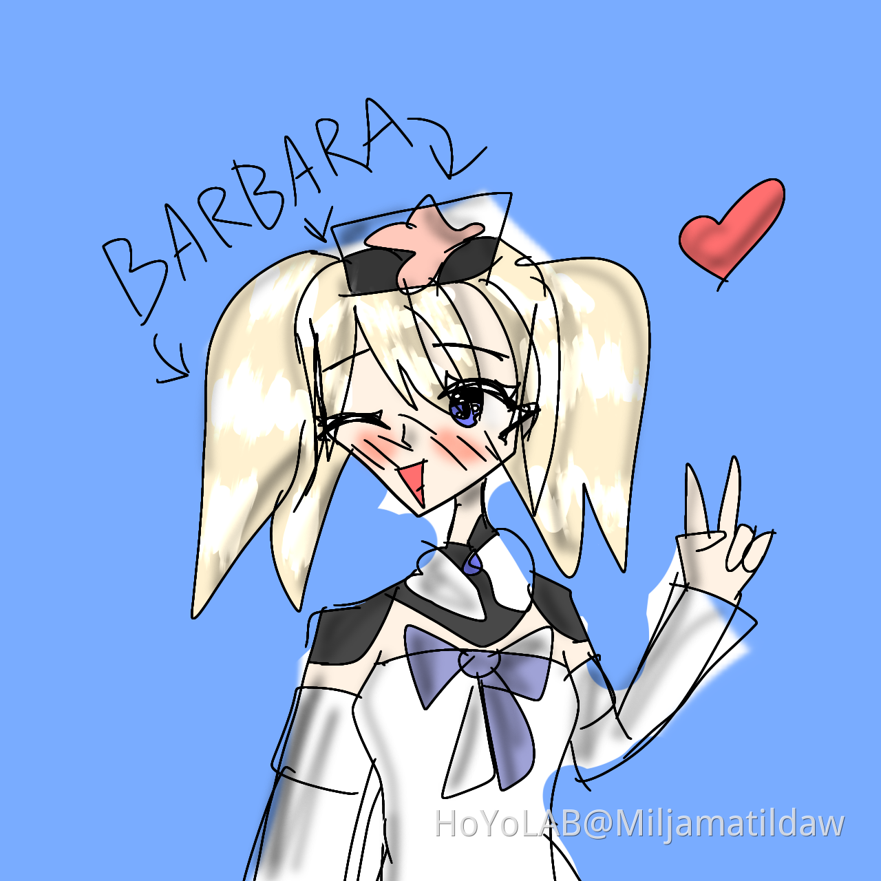 Barbara fanart 🥺🥺🥺 Genshin Impact | HoYoLAB