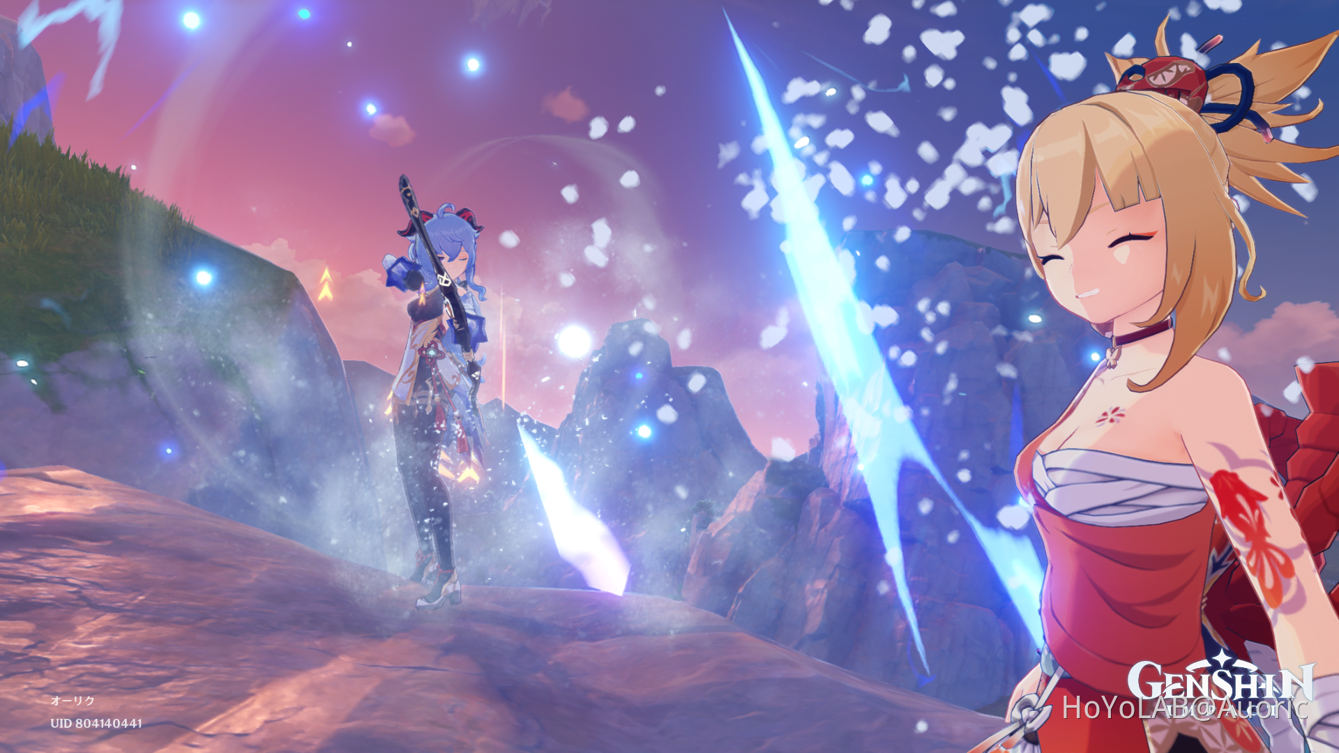 Yoimiya Delighted with Cryo Fireworks Genshin Impact | HoYoLAB