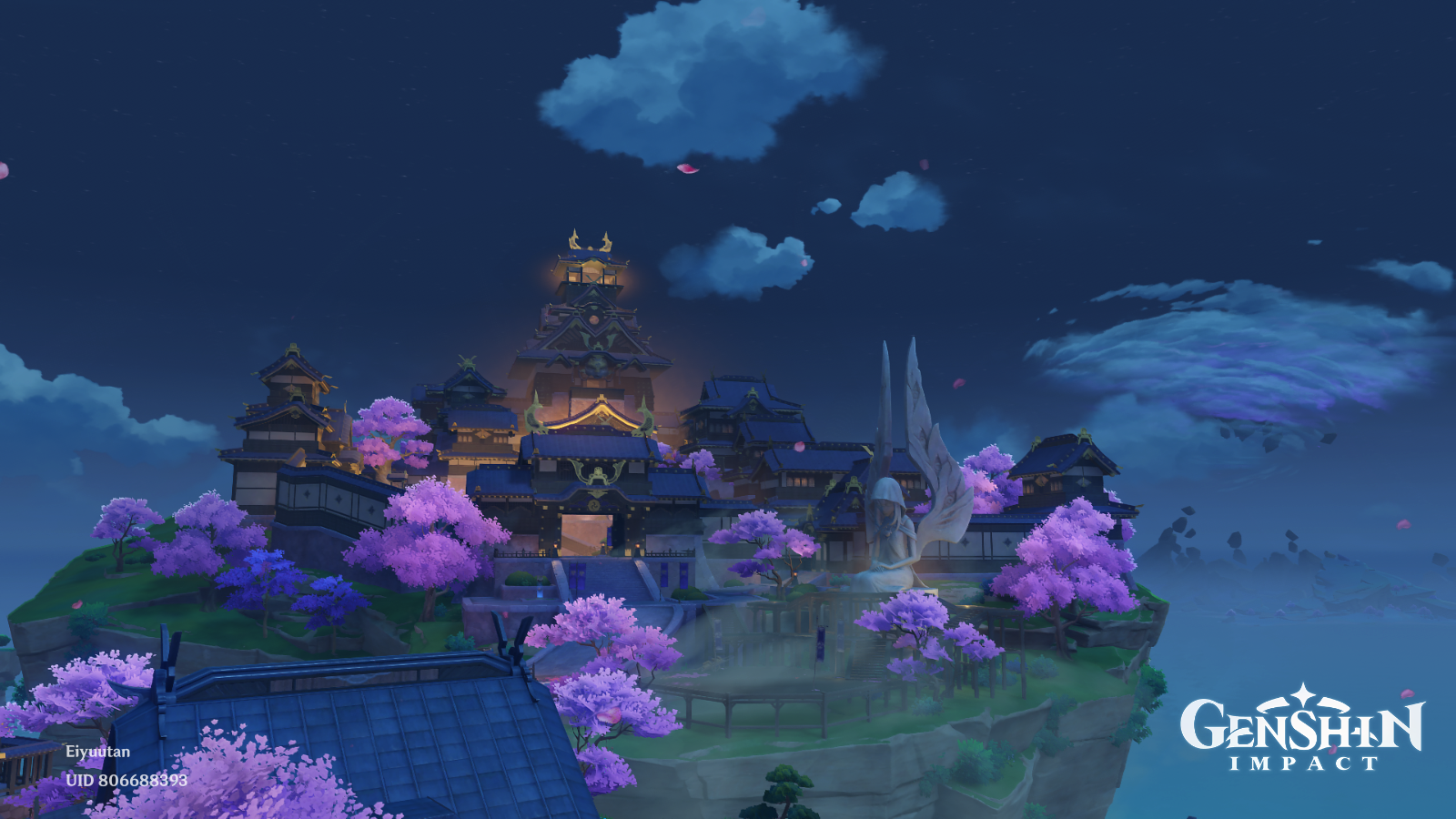 Shoguns Palace at Night | Genshin Impact | HoYoLAB