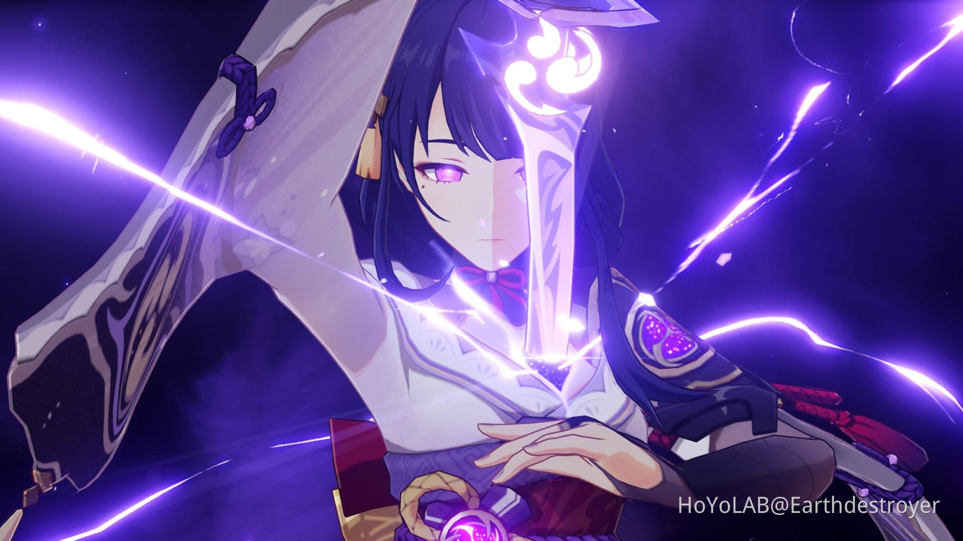 Just a photo of the electro archon Baal Genshin Impact | HoYoLAB
