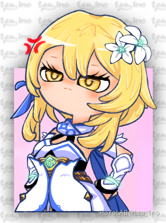 Angry Chibi Traveler Genshin Impact | HoYoLAB