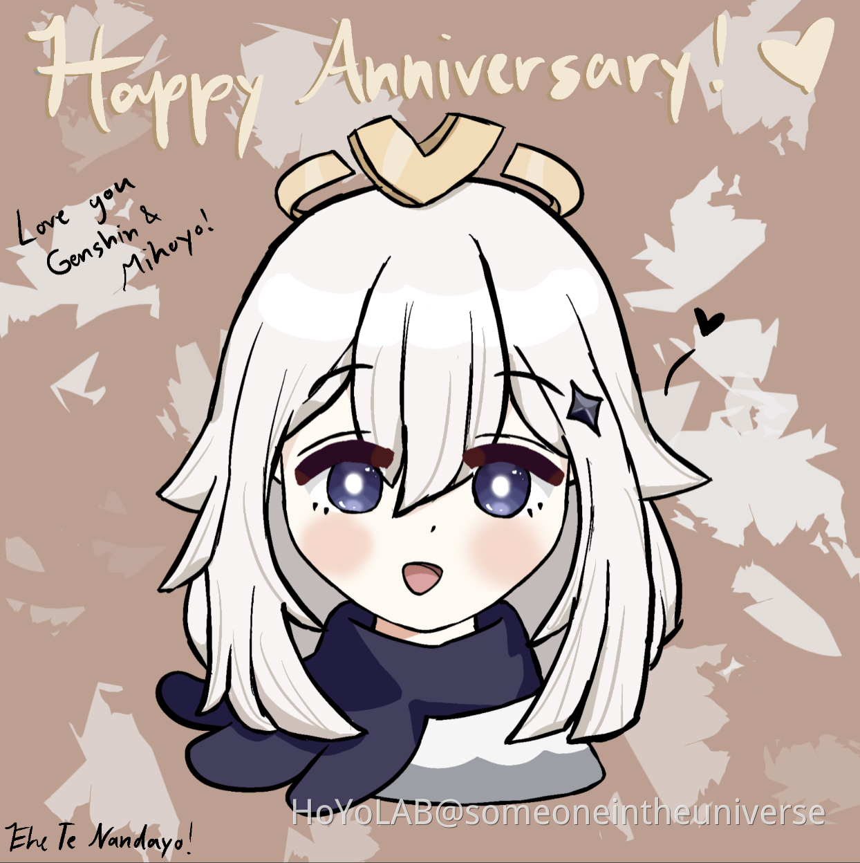 Happy anniversary! - paimon and qiqi Genshin Impact | HoYoLAB