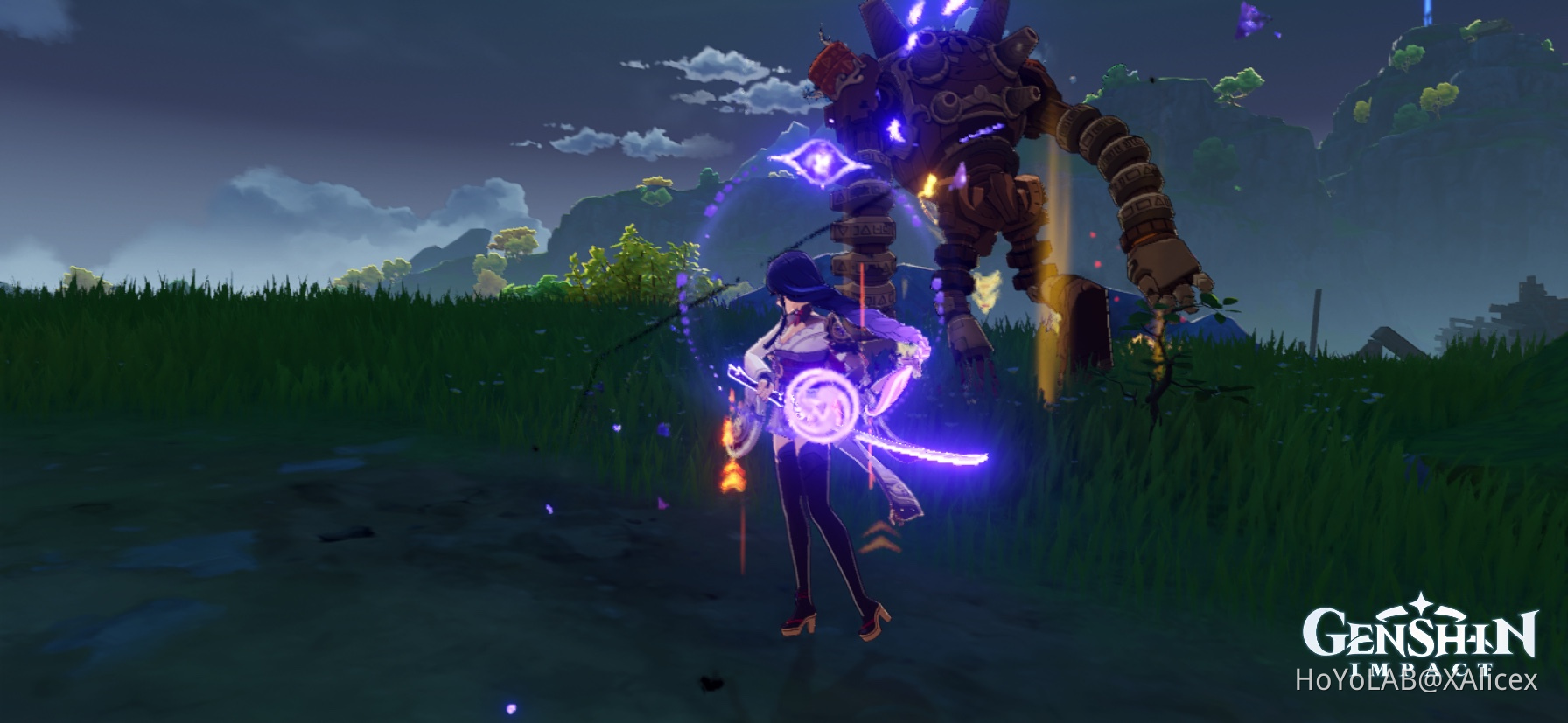 Kokomi x Ei team game play Genshin Impact | HoYoLAB