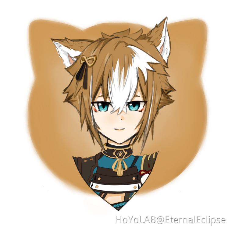 Sketch of our Shiba general! Genshin Impact | HoYoLAB