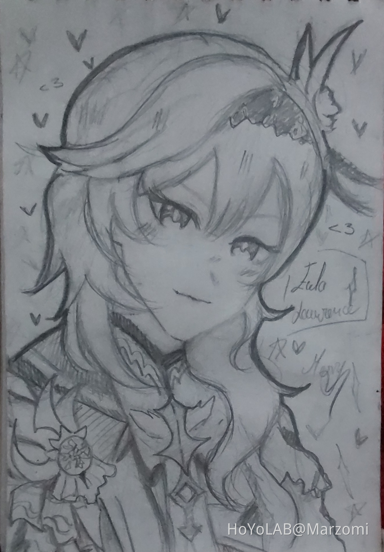 Eula Sketch Genshin Impact | HoYoLAB