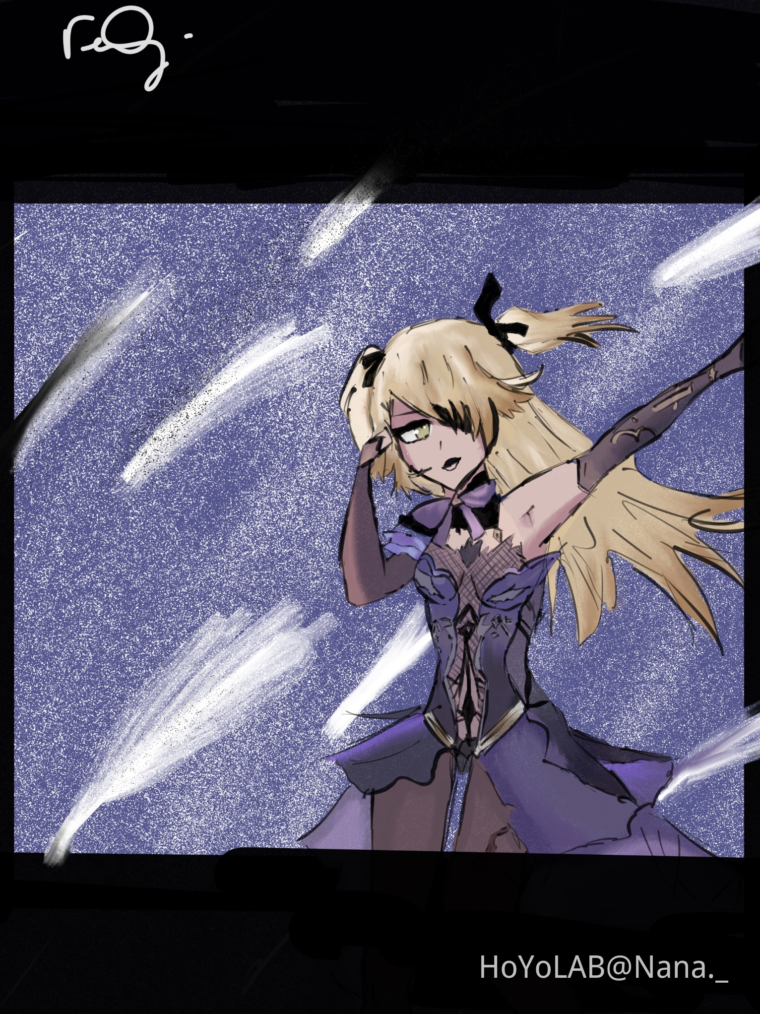 Fischl fanart Genshin Impact | HoYoLAB