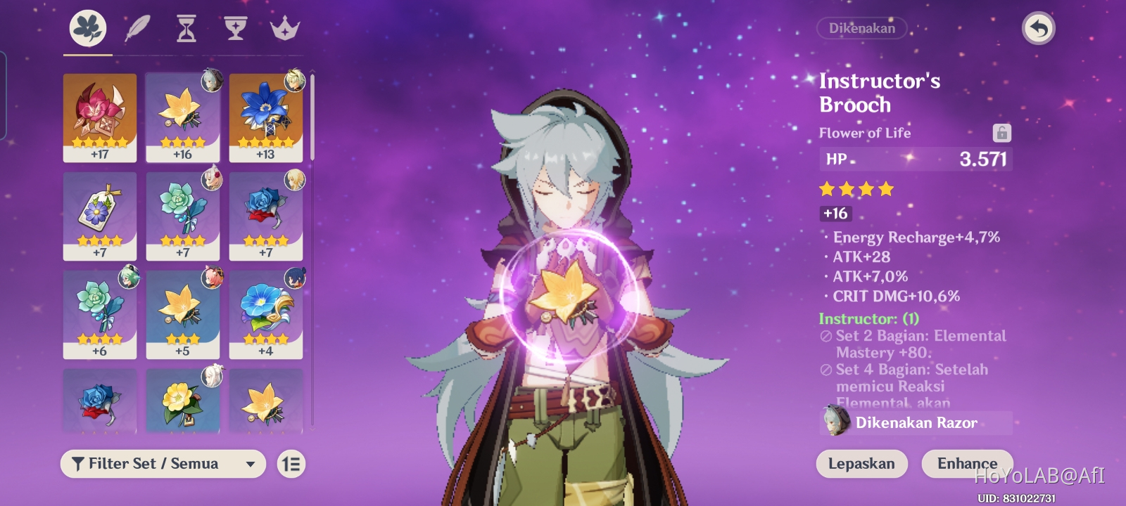 build Razor Genshin Impact | HoYoLAB