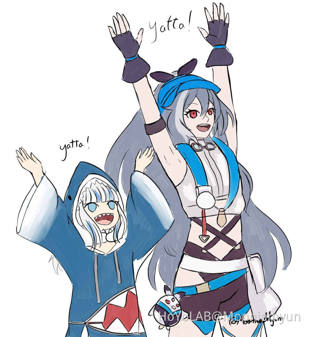 HoS and her shark Honkai Impact 3rd | HoYoLAB