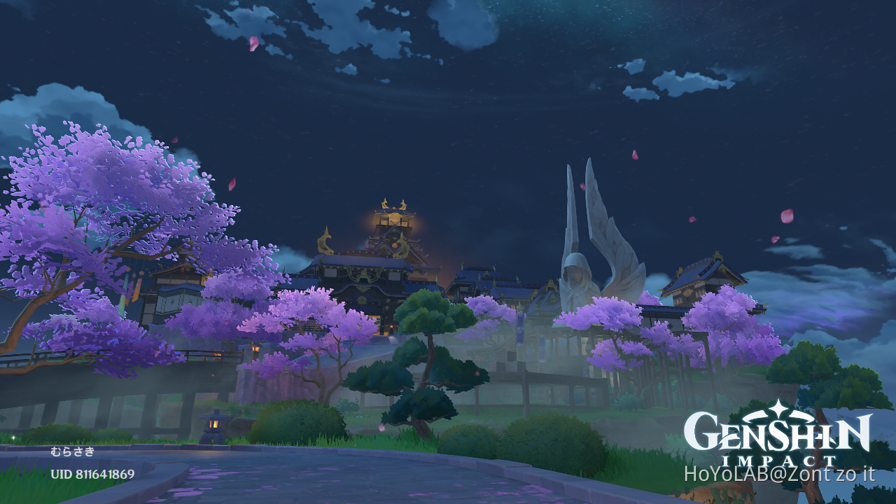 Beautiful night in Inazuma Genshin Impact | HoYoLAB