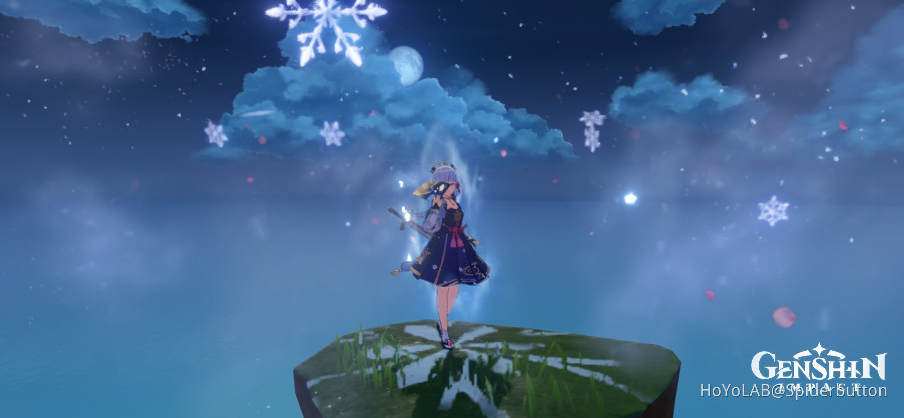 Practice in the moonlight Genshin Impact | HoYoLAB