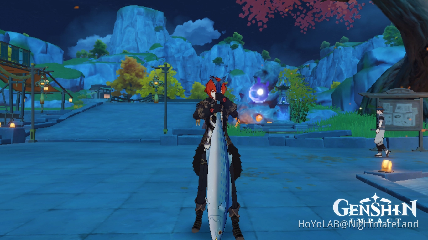 Diluc and his fish claymore... FINALLY Genshin Impact | HoYoLAB