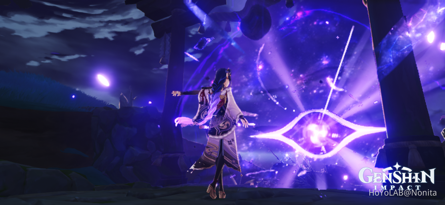 Baal open gates to her world Genshin Impact | HoYoLAB