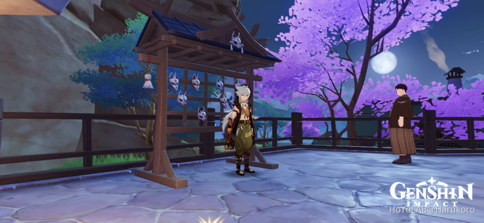 Moon , Masks & Razor .. raaawr Genshin Impact | HoYoLAB