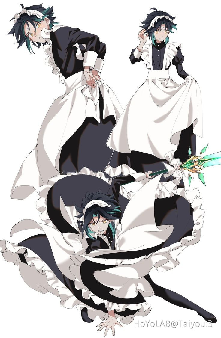 maid Xiao Genshin Impact | HoYoLAB
