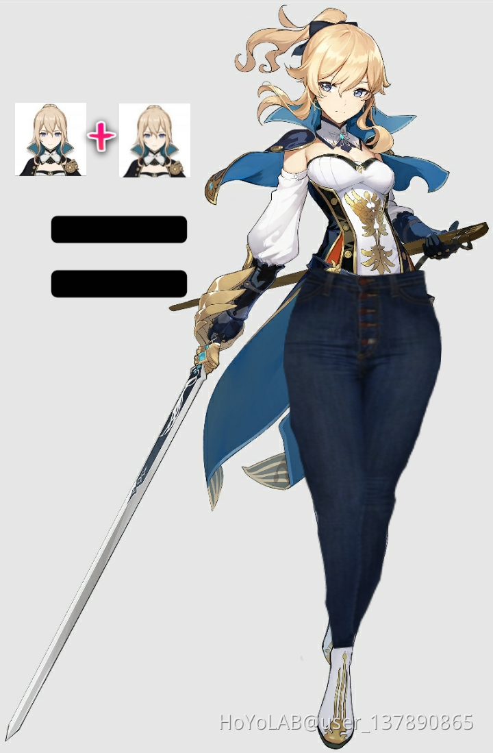 Jean+Jean= Jeans👖 Genshin Impact | HoYoLAB