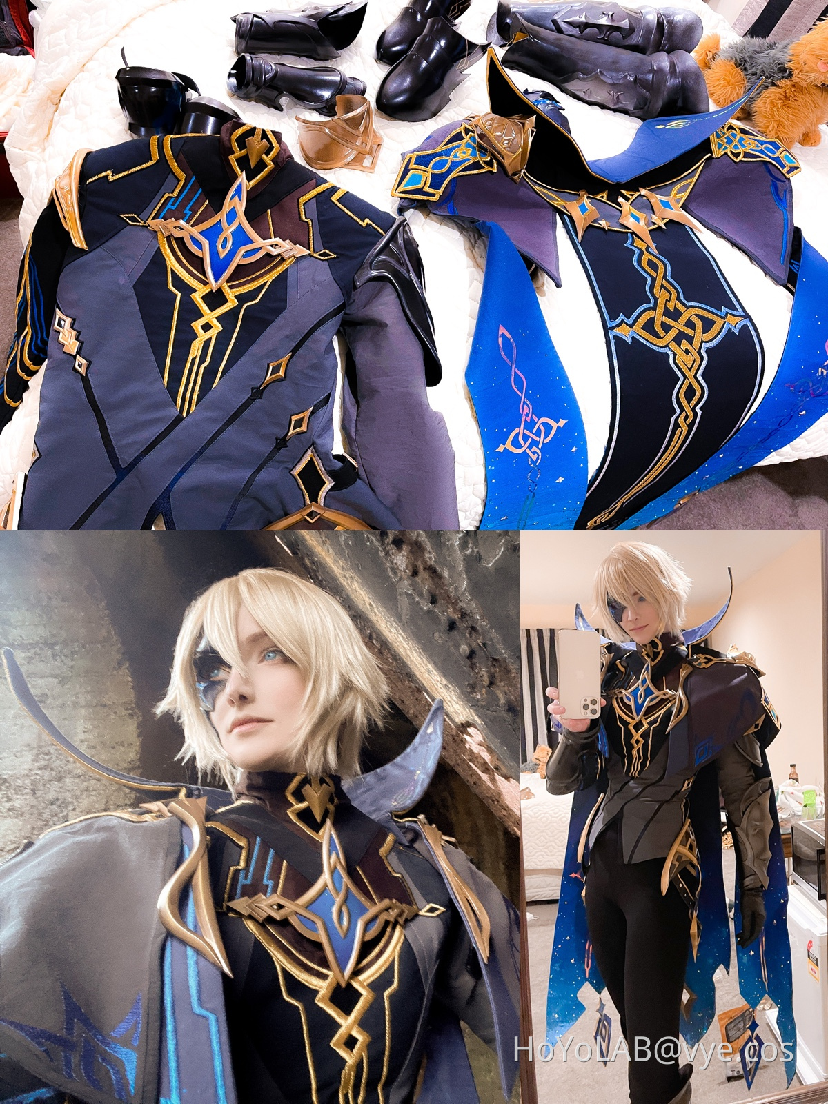 Process of making Dainsleif’s outfit Genshin Impact | HoYoLAB