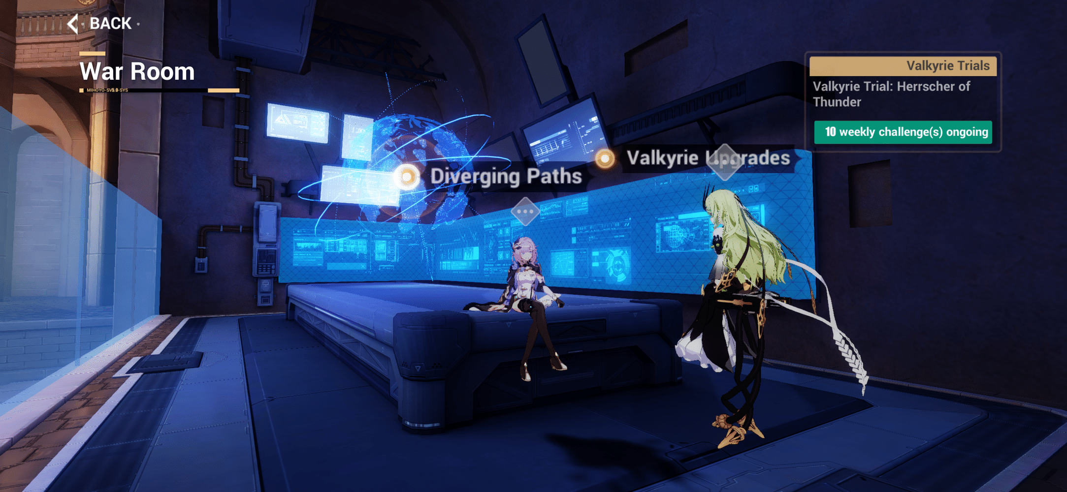 Elysia and Mobius interaction in Elysian Realm Honkai Impact 3rd | HoYoLAB