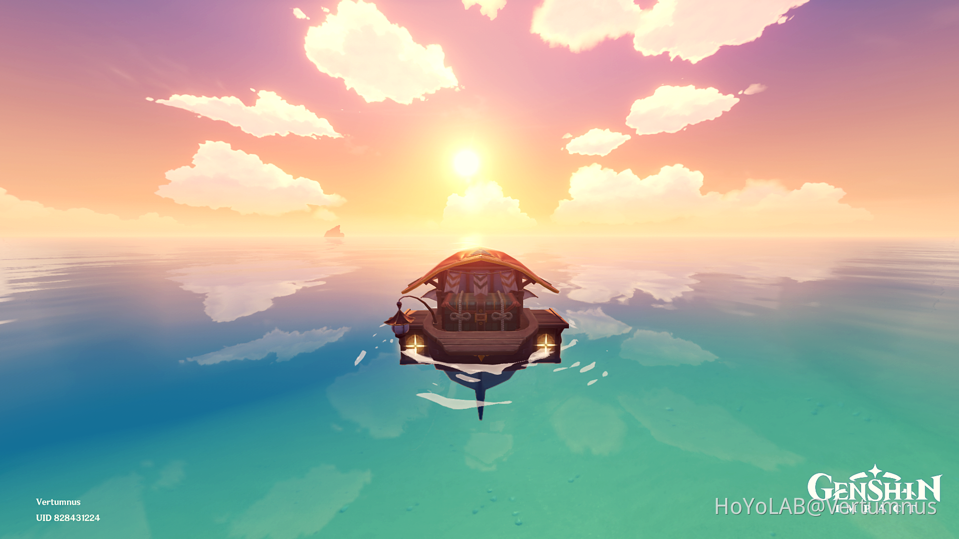 A beautiful sunset at the Golden Apple Archipelago Genshin Impact | HoYoLAB