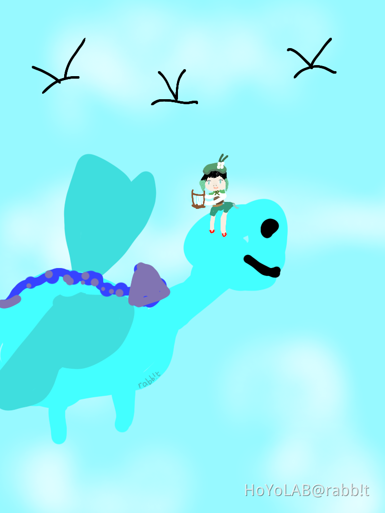 venti and dvalin fanart 😁😁 Genshin Impact | HoYoLAB