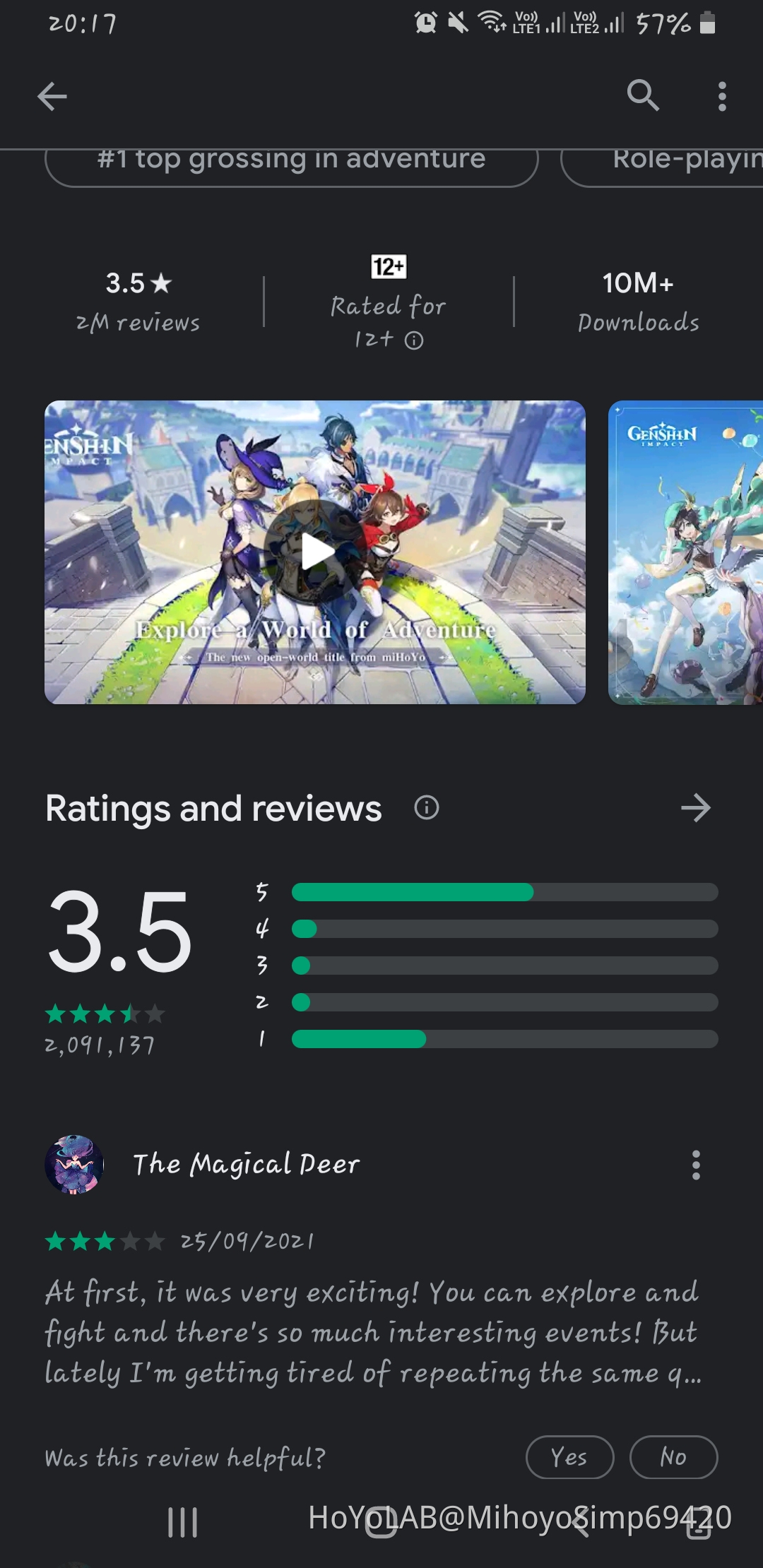 A survey to know the community. Genshin Impact | HoYoLAB