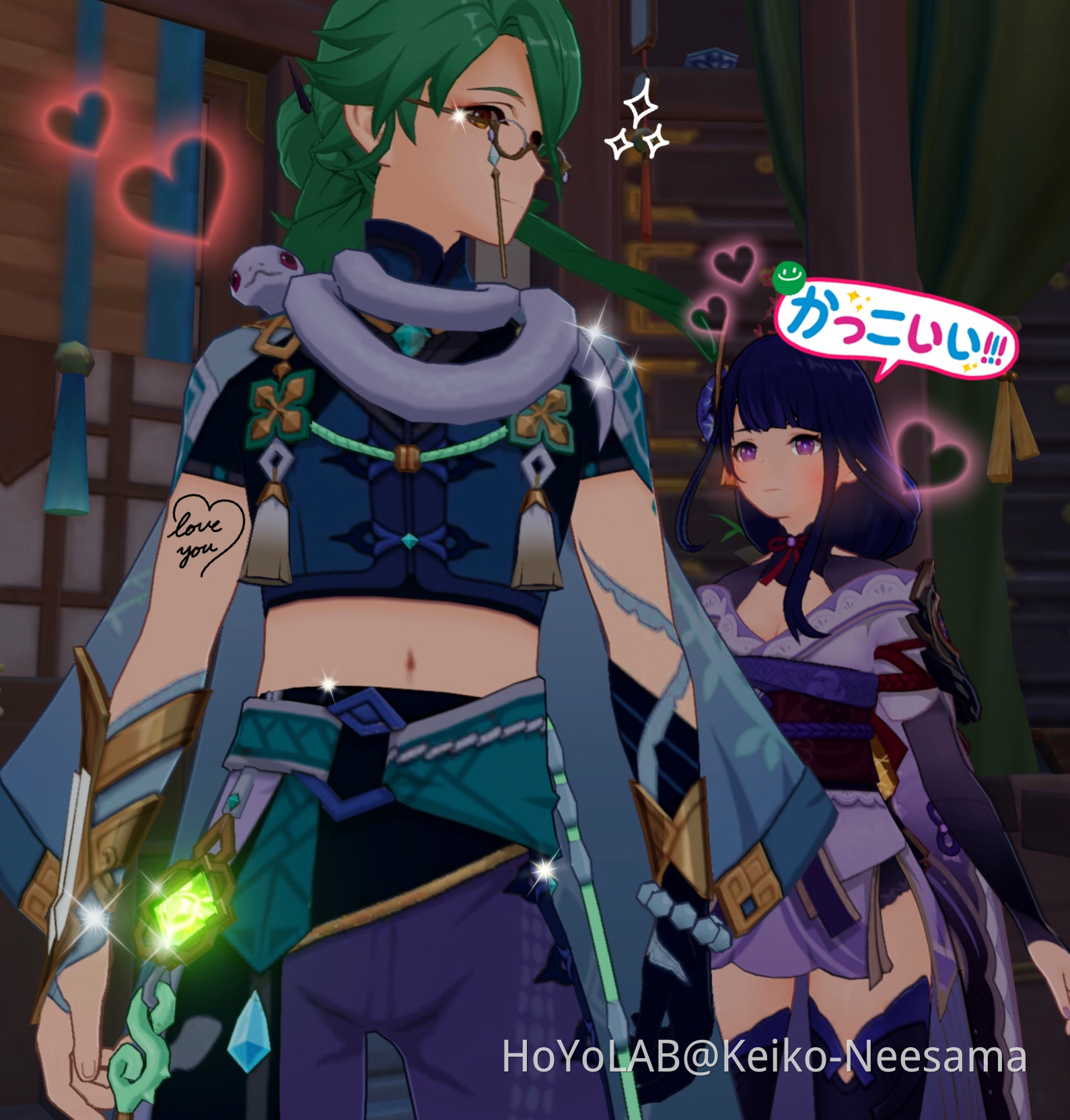 Raiden Shogun The Baizhu Simp Genshin Impact | HoYoLAB