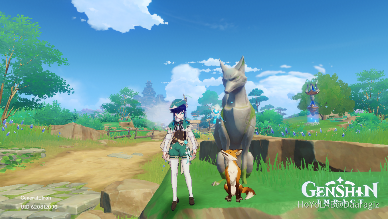 Fox top model Genshin Impact | HoYoLAB