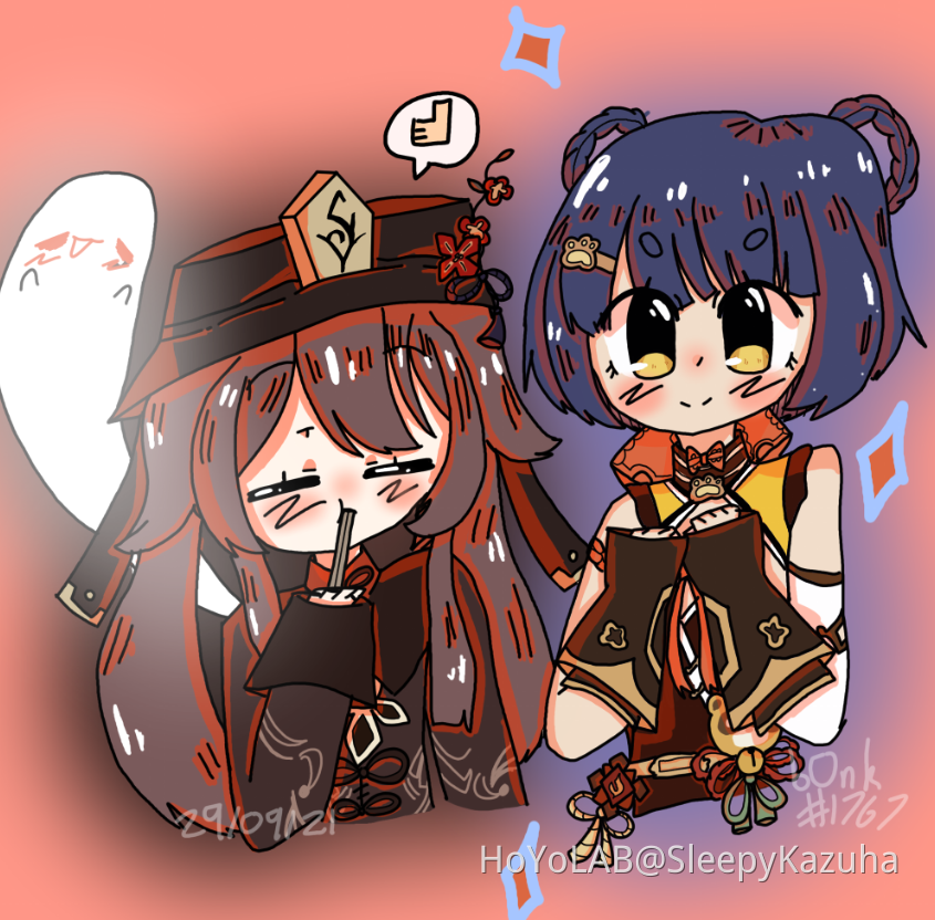 Hu Tao Tasting Xianglings cooking! Genshin Impact | HoYoLAB