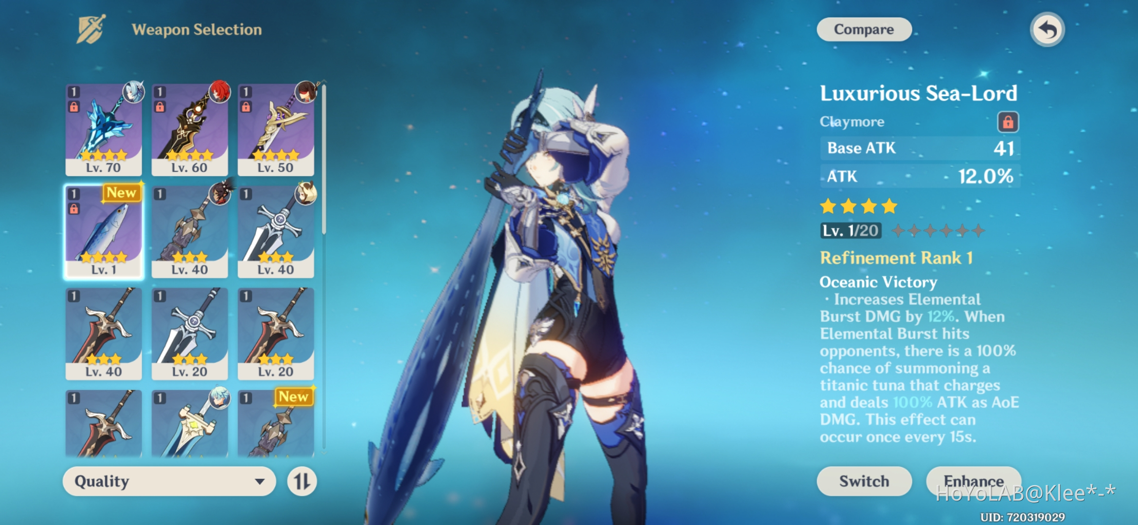 beautiful sea lord | Genshin Impact | HoYoLAB