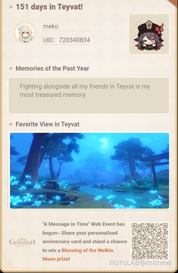 For event! Genshin Impact | HoYoLAB