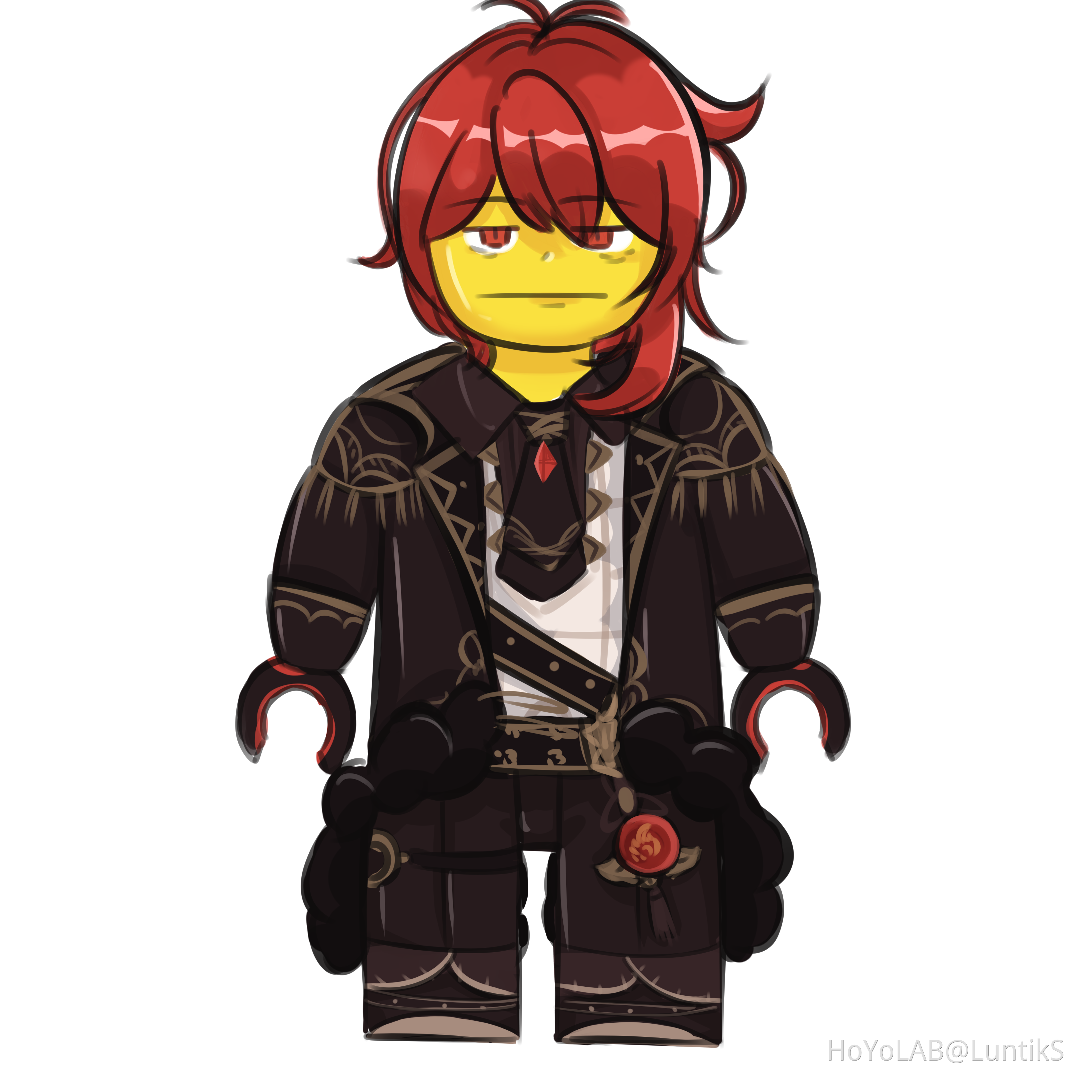 Lego Diluc Genshin Impact | HoYoLAB