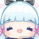 Ayaka Discord Emoji (2 Versions) Genshin Impact | HoYoLAB