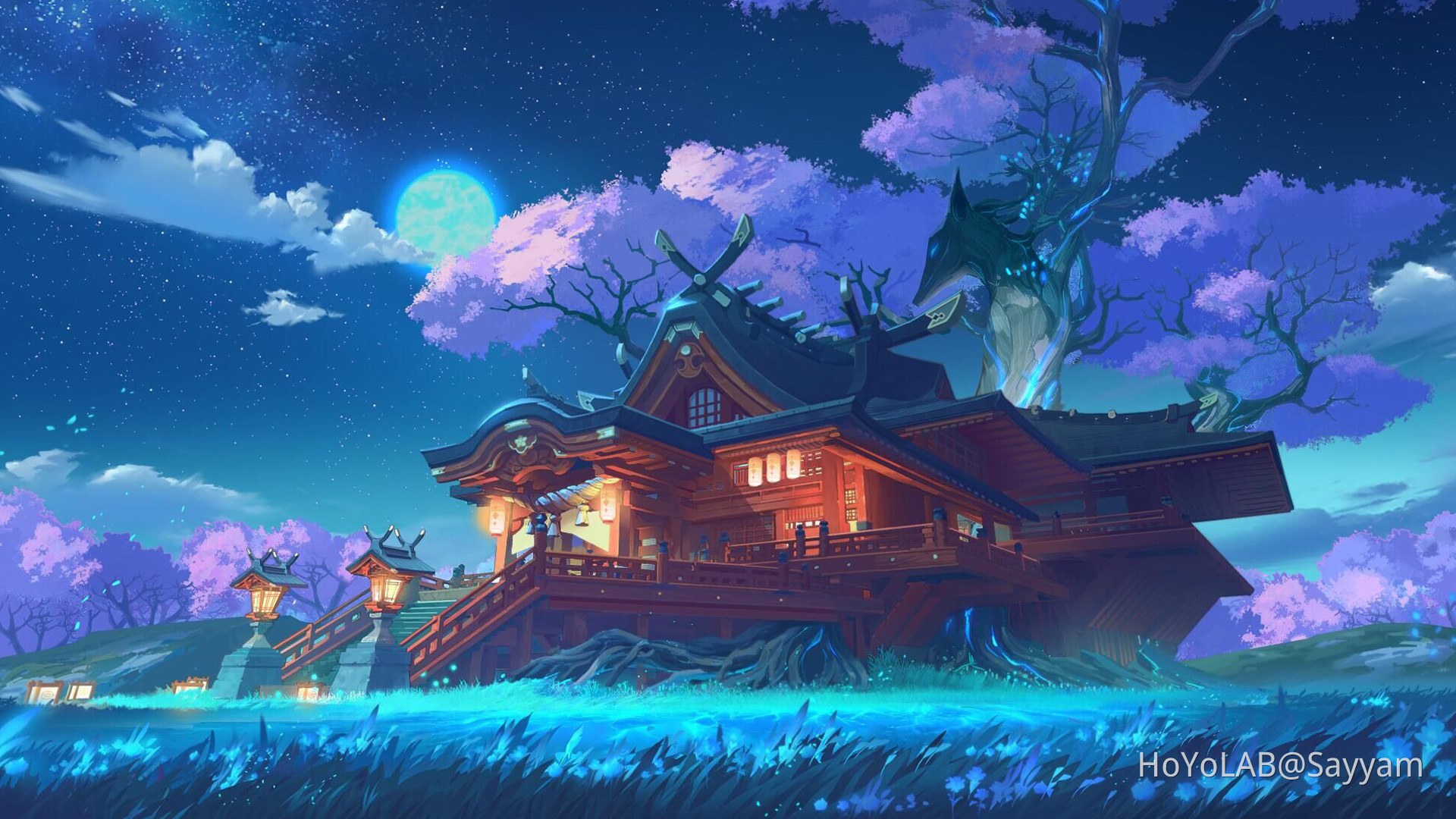 Grand narukami shrine Genshin Impact | HoYoLAB