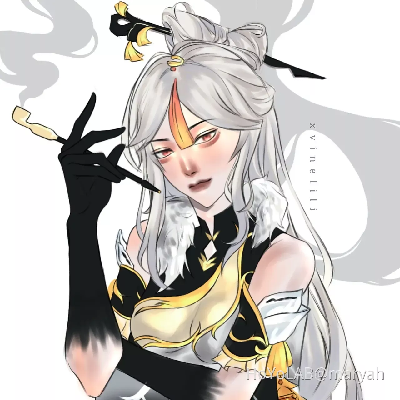 Lady Ningguang. (fanart event submission) Genshin Impact | HoYoLAB